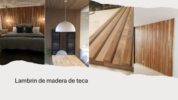 Lambrin de madera o muros de maderas | Pisos de Madera